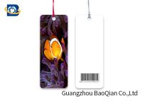 China Plastic 3D Lenticular Bookmark , Custom Bookmark With Tassel Ocean Animal Clownfish Nomo for sale