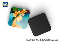 China Square Wine Tea Cup Custom Printed Coasters 3D Lenticular Printing Service for sale