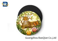 China Wild Animal Art Image Lenticular Coasters 3D Decoative Cup Placemat 0.6MM PET for sale