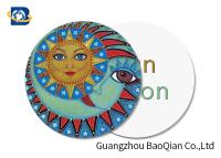 China Creative Unique Lenticular Card Printing 3D Depth Effet Cartoon Human Head for sale