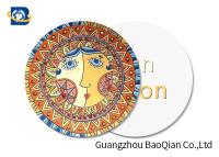 China Creative Unique Lenticular Card Printing 3D Depth Effet Cartoon Human Head for sale