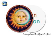 China Creative Unique Lenticular Card Printing 3D Depth Effet Cartoon Human Head for sale