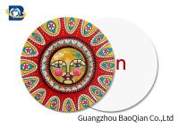China Creative Unique Lenticular Card Printing 3D Depth Effet Cartoon Human Head for sale