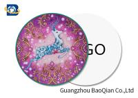 China Premium Sika Deer 3D Lenticular Card PET0.45 Technique Customized Designer Printing for sale