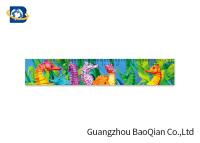 China Kids Stationery Gifts 3D Custom Plastic Rulers , Lenticular Image Printing Beautiful Figure for sale