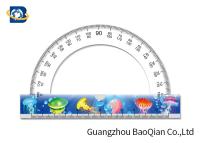 China Plastic Measuring 3D Lenticular Ruler Animal Image For Kids Stationery Gifts for sale