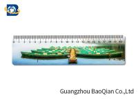 China Study Stationery 3D Lenticular Ruler Customized Shape Beautiful Scenery Pattern for sale