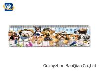 China Lovely / Cute Animal Custom Printed Plastic Rulers 3D Printing Service Eco - Friendly for sale