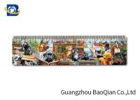 China Lovely / Cute Animal Custom Printed Plastic Rulers 3D Printing Service Eco - Friendly for sale