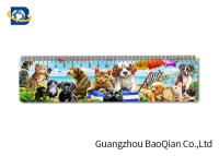 China Lovely / Cute Animal Custom Printed Plastic Rulers 3D Printing Service Eco - Friendly for sale