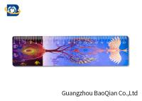 China Stereoscopic Image Lenticular Ruler Flexible Plastic Material Personalized Logo for sale