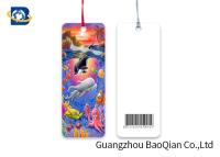 China Paper Label 3D Lenticular Bookmark Animal Cute Personalized Lenticular Product for sale