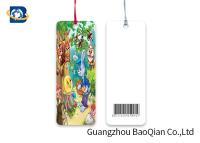 China Embellished Tassel 3D Lenticular Bookmark No Harm Material Cartoon Animal Image for sale