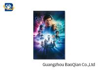 China High Resolution Lenticular Greeting Cards Movie Star Photo Eco - Friendly Material for sale