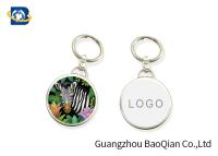 China Cute Aniaml Image Lenticular Keychain 3D Effect Customizes Key Ring Eco - Friendly for sale