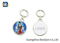 China Religion Lenticular Keychain 3D Printing Service Indian Gold Indian Buddhism Picture for sale