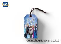 China Eco - Friendly Custom Printed Hang Tags Toy Hangtag Hard Plastic Material 3D Image for sale