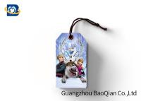 China Eco - Friendly Custom Printed Hang Tags Toy Hangtag Hard Plastic Material 3D Image for sale
