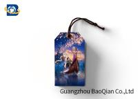 China Die - Cut Shape Custom Printed Hang Tags Toy 3D Hangtags Free Sample Service for sale