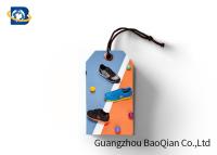 China 3D Image Custom Shoe Hang Tags , Shoes Lenticular Labels PET / PP / Paper Material for sale