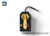 China Custom Logo Hang Tag Printing , PET / PP / Paper Custom Hang Tags With String for sale