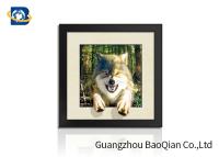 China PVC / MDP Frame 3D 5D Pictures Different Animal Patterns Wall Decoration for sale