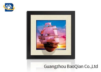 China Tiger Pattern 5D Images , Custom Lenticular Printing Home Decor 0.9MM Thickness for sale
