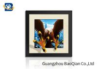 China Creative Wall Hanging Decor Lenticular 3D / 5D Photos Skeleton / Eagle Animal Image for sale