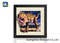 China Lenticular 5D Pictures UV CMYK Printing Anti - Scratch For Office / Galary Decoration for sale