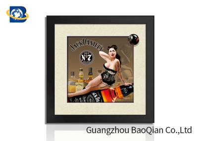 China Eco - Friendly PP / PET 3D Lenticular Pictures , 3D Image Without Frame for sale