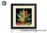 China Flip 5D / 3D Lenticular Pictures With Frame 30x40 CM For Indoor Decoration for sale