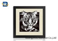 China PVC / MDP Frame 3D 5D Pictures Different Animal Patterns Wall Decoration for sale