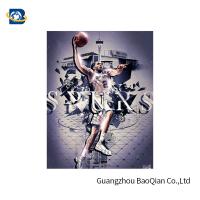 China Colorful 3D Lenticular Poster Printing For NBA Advertising 50 * 71cm for sale