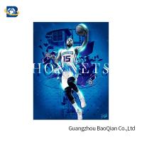 China Colorful 3D Lenticular Poster Printing For NBA Advertising 50 * 71cm for sale
