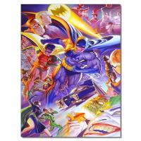 China Flip 3D Lenticular Poster Printing / 3D Movies Posters Avengers Advertisement for sale
