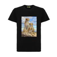 China Custom Design 100% Cotton T - Shirt With 3D Lenticular Flip Effect Artwork for sale