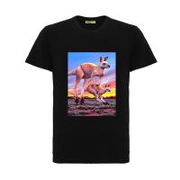 China Custom Design 100% Cotton T - Shirt With 3D Lenticular Flip Effect Artwork for sale
