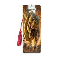 China High Definition 3D Lenticular Bookmark 6 x 12 cm 4 Colors Customized for sale