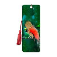 China Bird Design 3D Animal Bookmarks With Two Side CMYK Printing / Personalised Bookmarks For Schools for sale