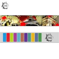China PET PVC 3D Lenticular Ruler Flip EEffects With 0.9mm PET Non Toxic for sale