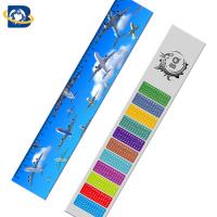 China 3d Or Flip Change Custom Printed Plastic Rulers For Kid Stationery for sale