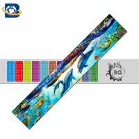 China Fantastic 3D Lenticular Printing Ruler 0.9mm PET+157g Paper Material for sale