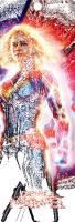 China Custom Lenticular Promotional 3d Holographic Bookmarks 0.6mm PET+157g Coated Paper for sale