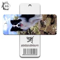 China 2019 New Design 3D Hologram Bookmark Of Cute Dogs Animal With Tassels for sale