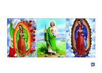 China 30X40cm Flip Wall Art Posters Religion Jesus Christ / Virgin Mary Theme for sale
