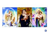 China 30X40cm Flip Wall Art Posters Religion Jesus Christ / Virgin Mary Theme for sale