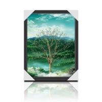 China 3D Flip Lenticular Poster Printing With 12x17 Inches Four Season Tree for sale