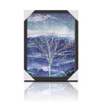 China 3D Flip Lenticular Poster Printing With 12x17 Inches Four Season Tree for sale