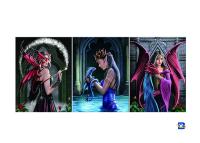 China Film Lamination Lenticular Flip , 3D Triple Transition Lenticular Poster 12x17 Inches for sale