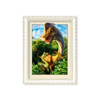 China Colorful Amazing Animal 5D Pictures 12x17 Inches  0.6mm PET Material for sale